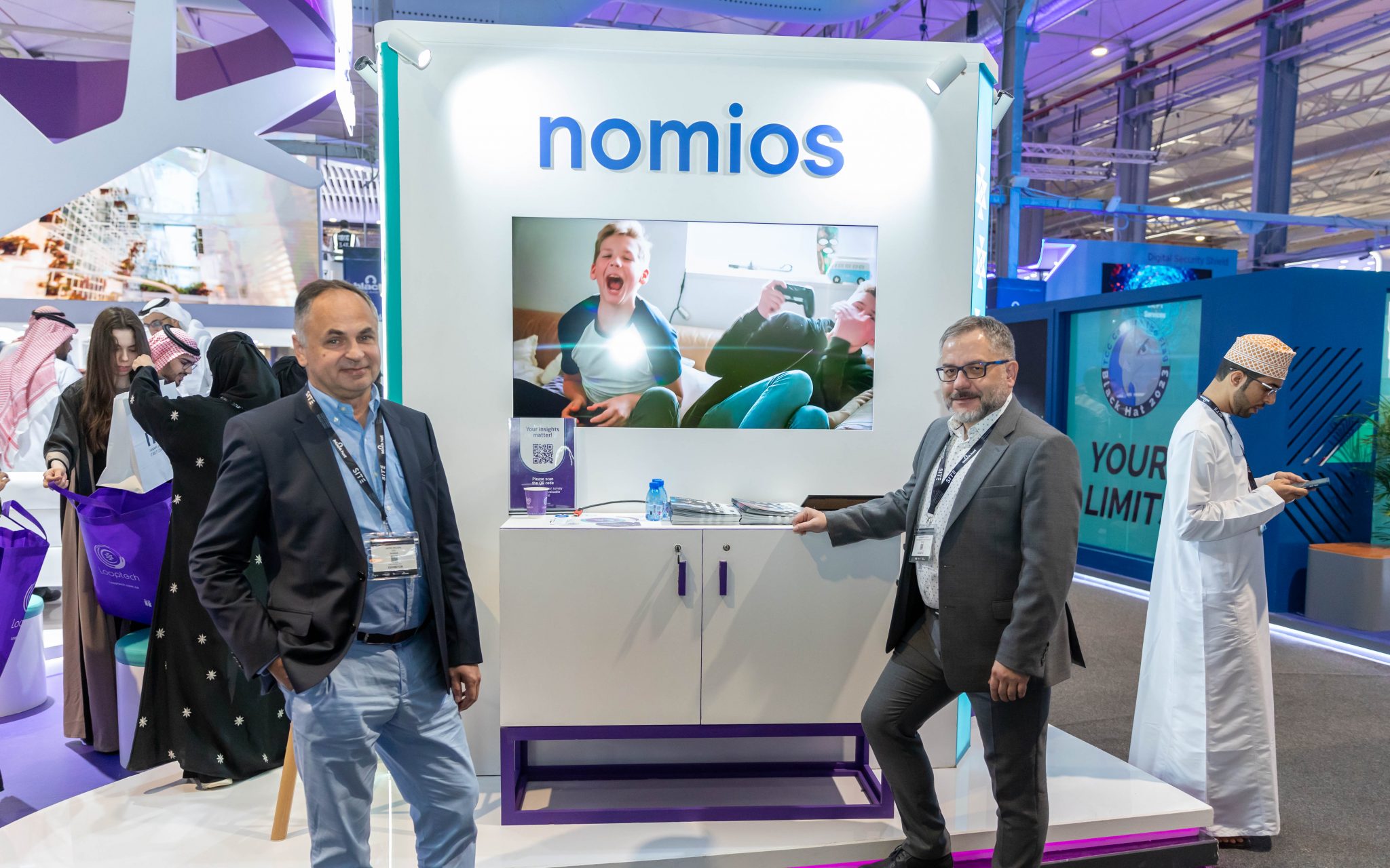 Nomios Co. With Looptech Co. At Black Hat MEA 2023. - Looptech